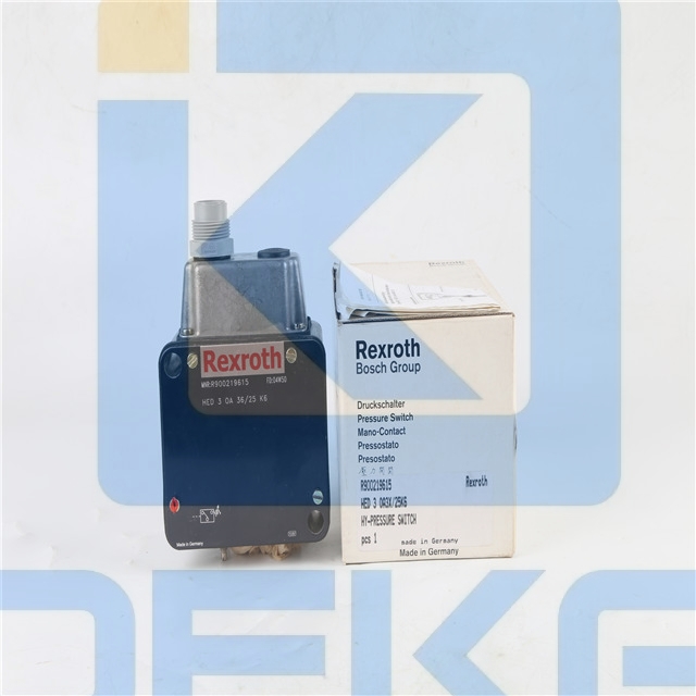REXROTH PRESSURE SWITCH R900219615 HED0A3X/25K6