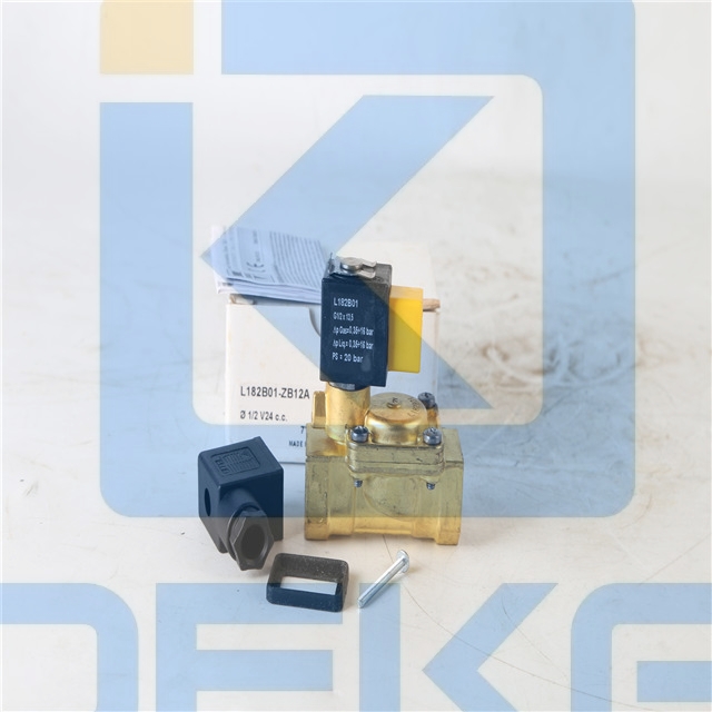 SIRAI SOLENOID VALVE L182B01-ZB12A 1/2" 24VDC